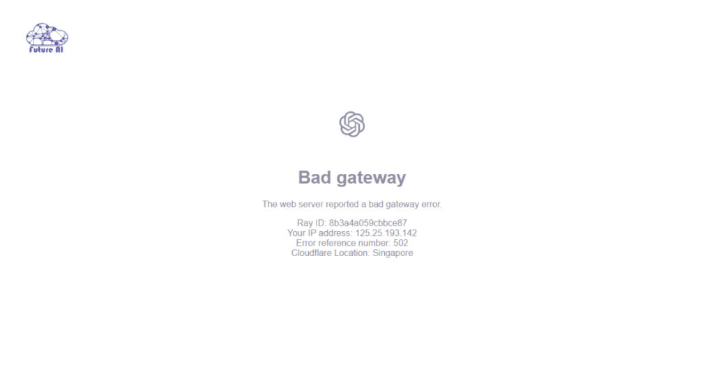 ChatGPT Bad Gateway Error Today? Here’s How To Fix It