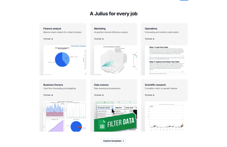 Julius AI Review: No-Code Data Analysis With AI