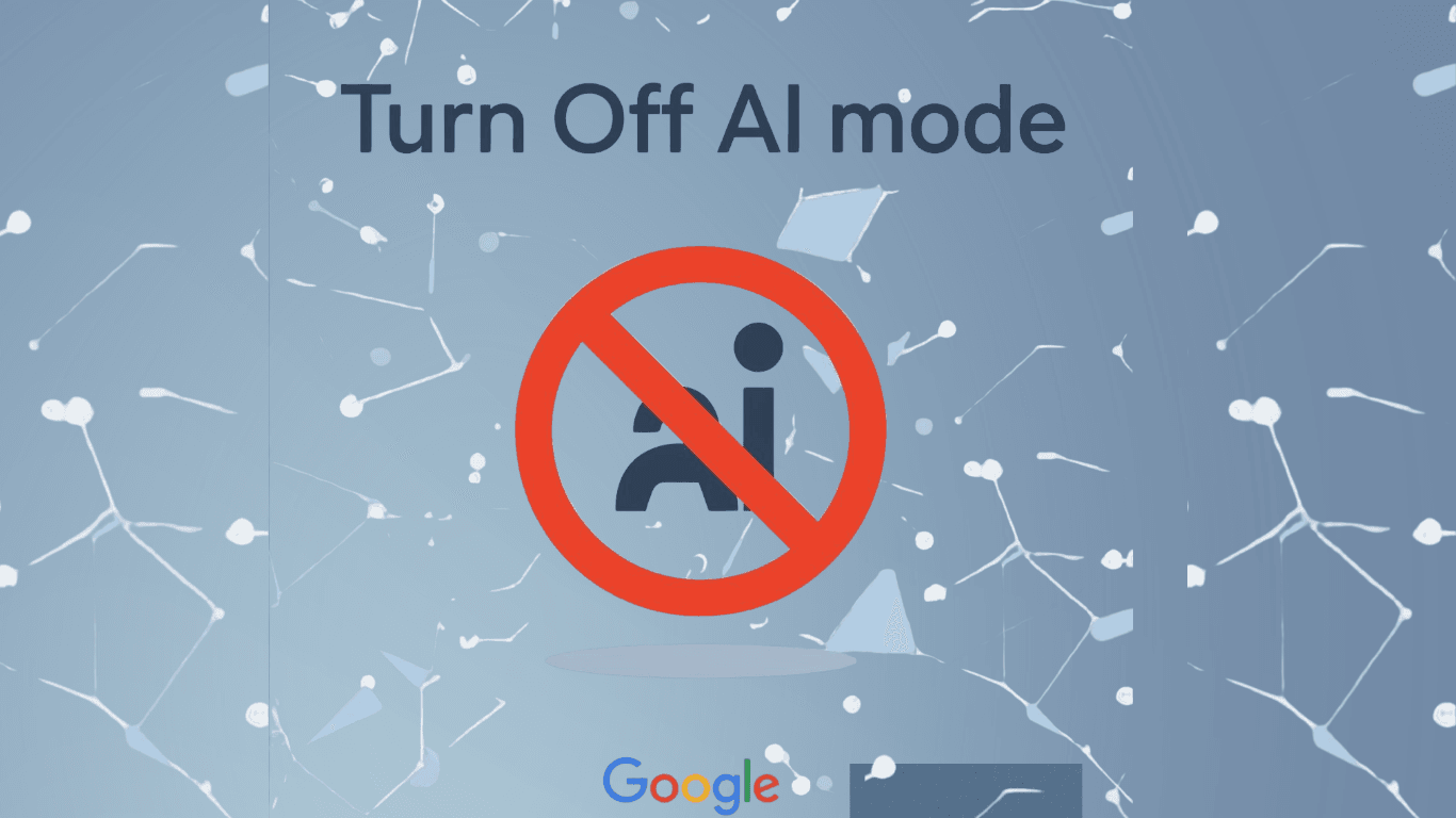 How To Turn Off AI On Google